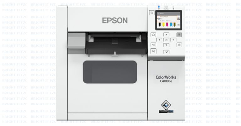 Epson ColorWorks CW-C4000 Desktop Color Label Printer | C31CK03102BK ...